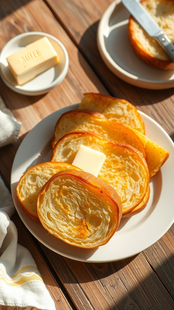 Classic Buttered Bread Recipe